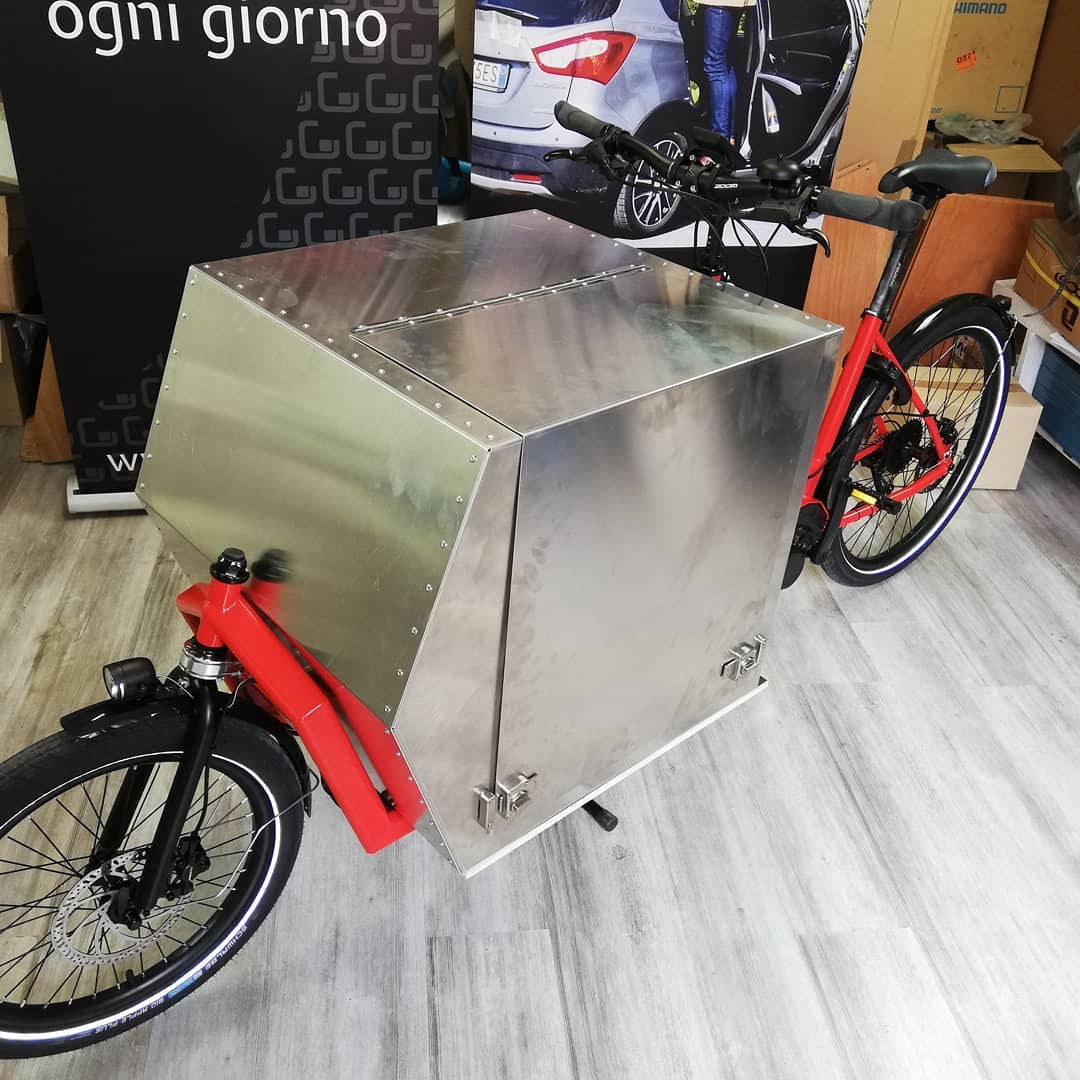 Box Alluminio per B-Cargo - Manolo Bikes