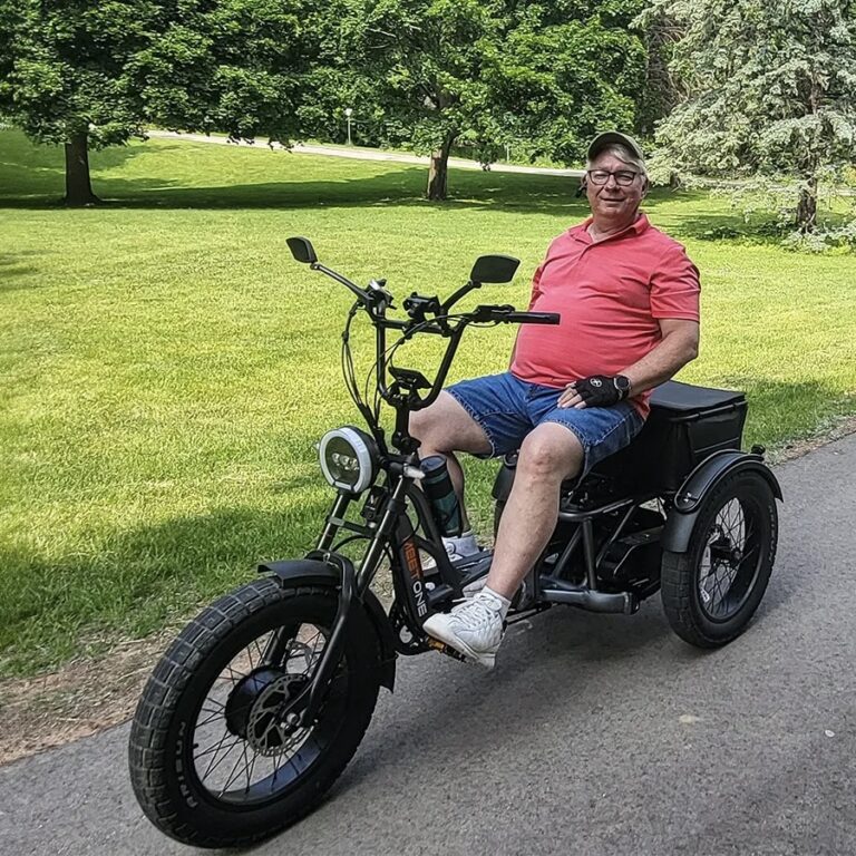 Tour Full Suspension Electric Trike - Manolo Bikes